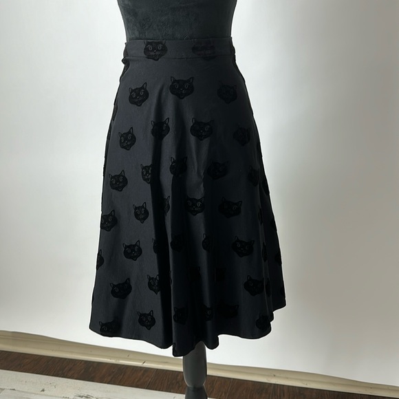 Collectif | Skirts | Collectif Clothing Midi Skirt Black | Poshmark